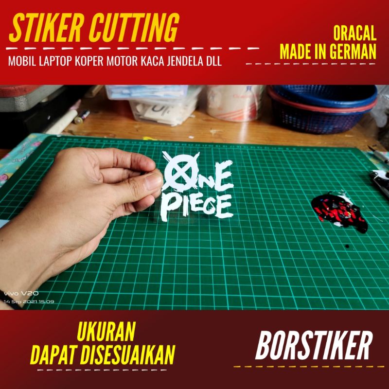 Jual STIKER ONE PIECE 2 | STICKER CUTTING BAHAN ORACAL CUSTOM LOGO ...