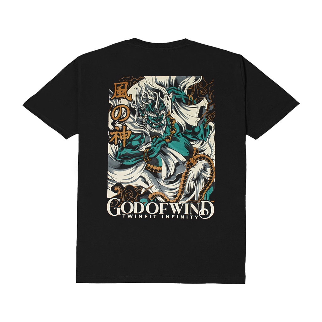 Jual Twinfit Tshirt Japan Series Vol II Fujin God of Wind | Shopee ...