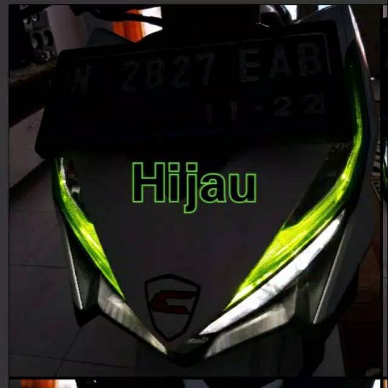Jual STIKER LAMPU ALIS LED WARNA MOTOR VARIO 125 CC | Shopee Indonesia