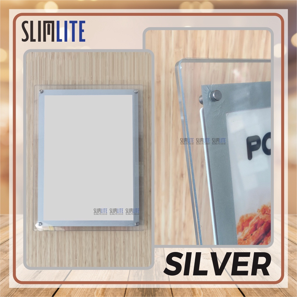 Jual Slimlite Crystal Light A3 Desktop Lightbox Slim LED Box Display ...