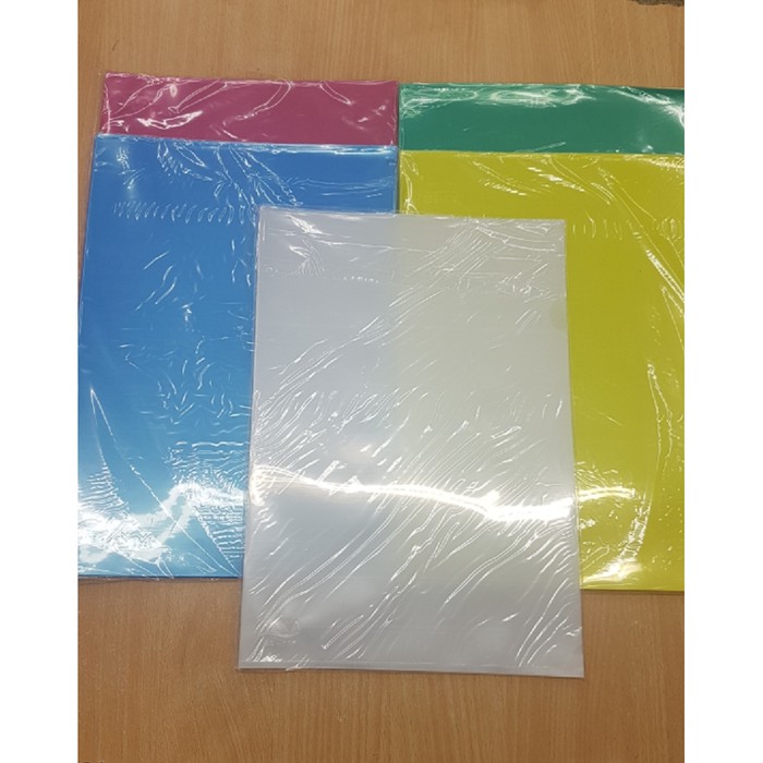 Jual Map Plastik Bening / Map L Vindex A4 - Putih | Shopee Indonesia