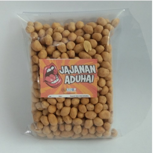 Jual JAJANAN ADUHAI - KACANG ATOM 250GR | Shopee Indonesia