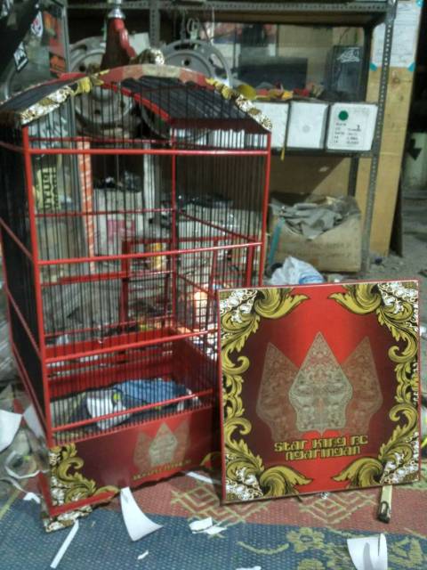 Jual Decal sangkar burung full sticker sangkar stiker kandang burung ...