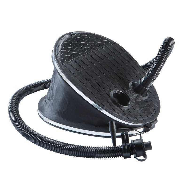 Jual Pompa Injak Original QUECHUA Foot pump - Black | Shopee Indonesia