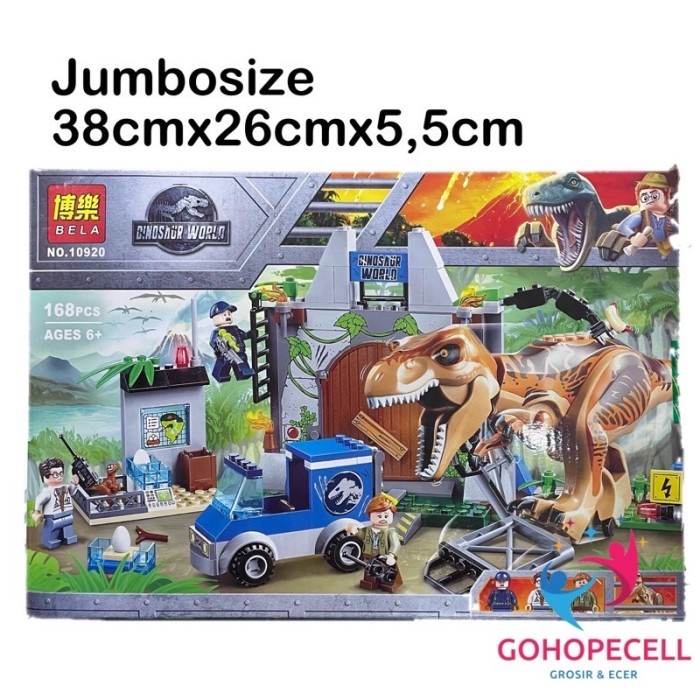 Jual Segera Miliki Lego Dinosaurus Jurassic World T-Rex Set 168 Pcs ...