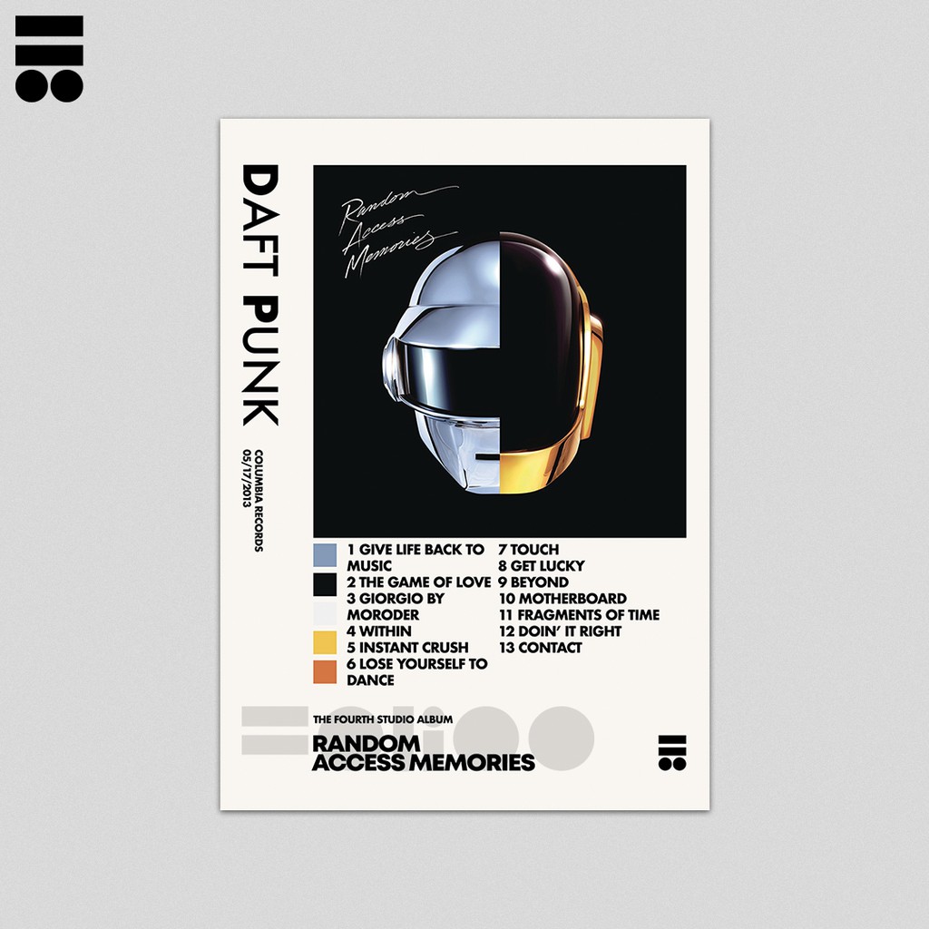Jual Daft Punk - Random Access Memories Poster | Shopee Indonesia