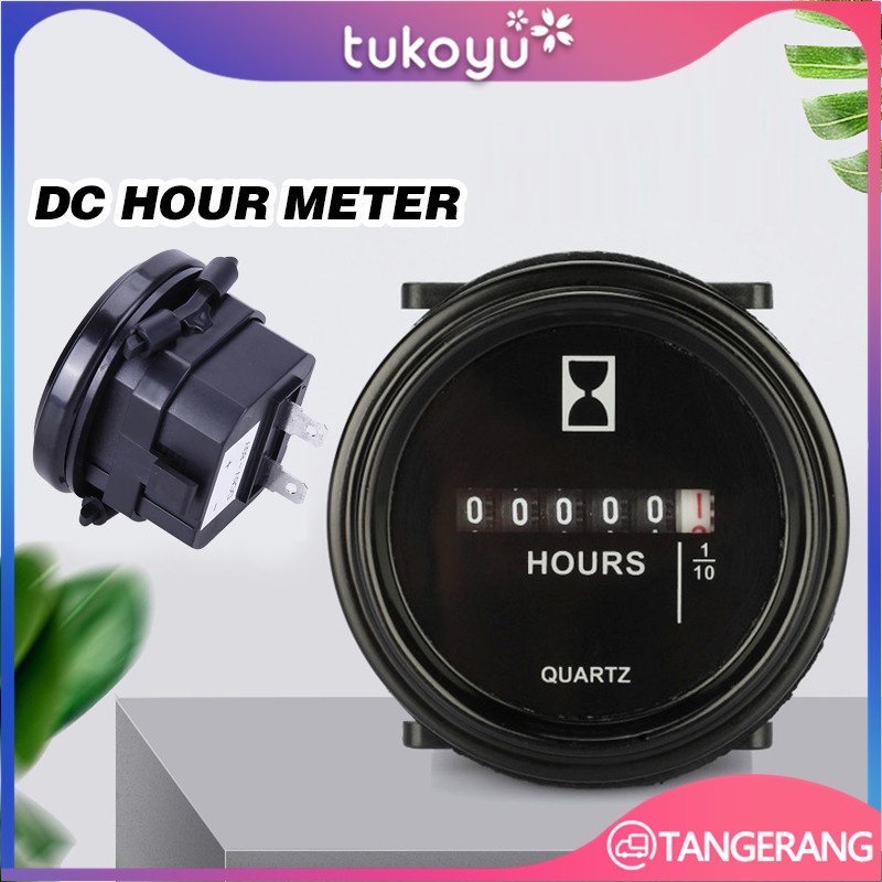 Jual DC Hour Meter/AC Hour Meter/Round Hour Meter Gauge For Boat ...