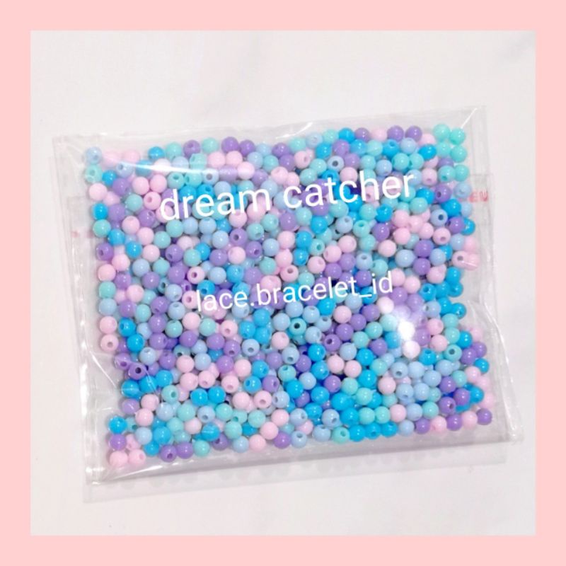 Jual mute 4mm warna UNICORN grosir mote manikmanik monte gelang kalung ...