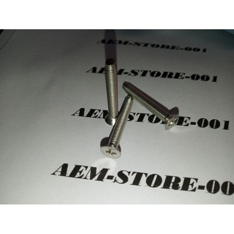 Jual baut JF M4 x 30 (3cm) stainless | Shopee Indonesia