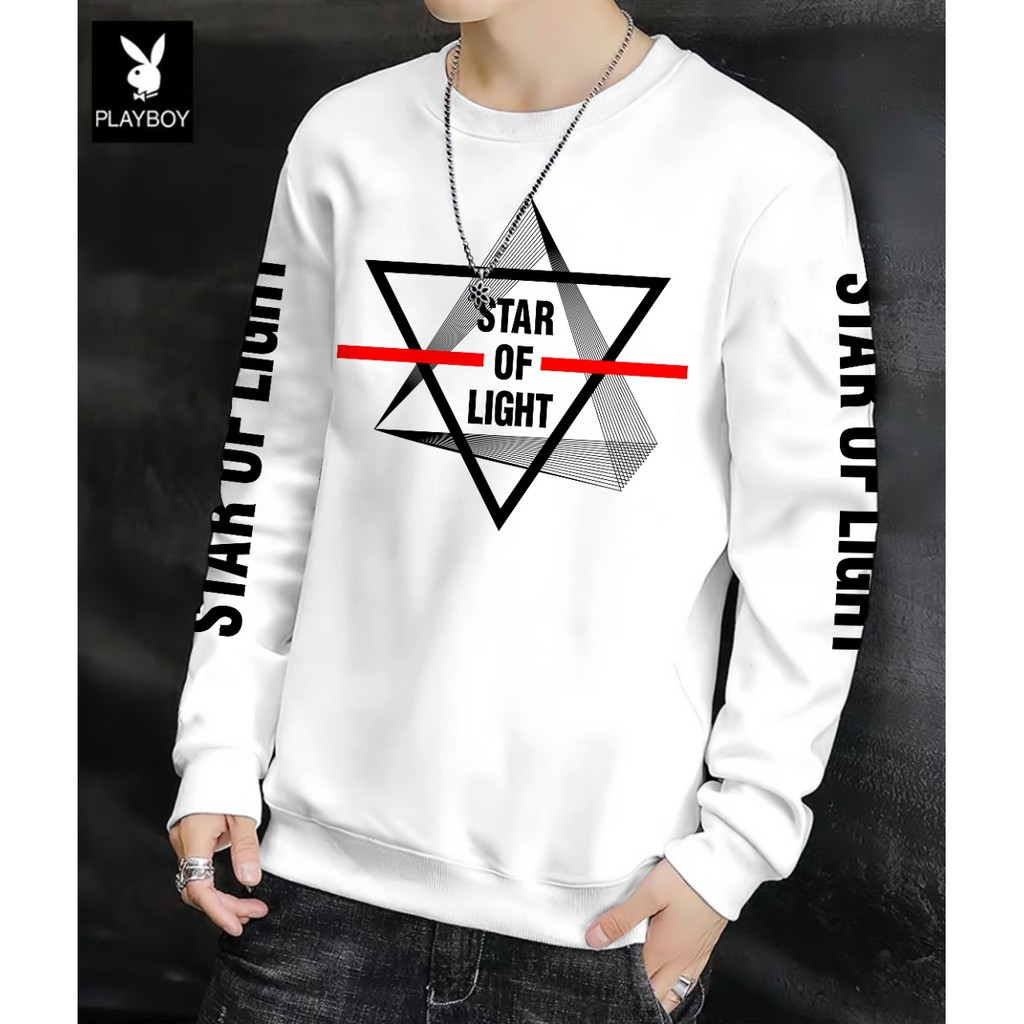 Jual Sweater Pria Star Of Light Switer Cowok Baju Lengan Panjang Pria ...