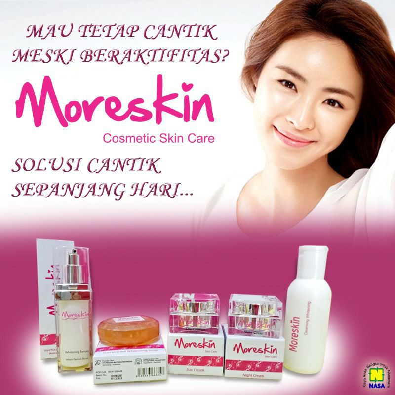 Jual Paket Moreskin Skin Nasa (Pink) | Shopee Indonesia