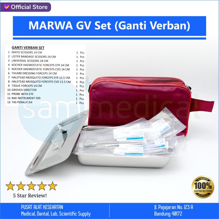 Jual MARWA GV Set atau Ganti Verban Set | Shopee Indonesia