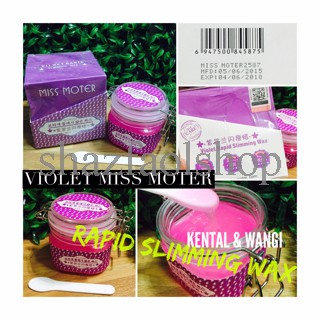 Jual VIOLET MOTER Rapid Slimming Wax / Miss Moter Ungu | Shopee Indonesia