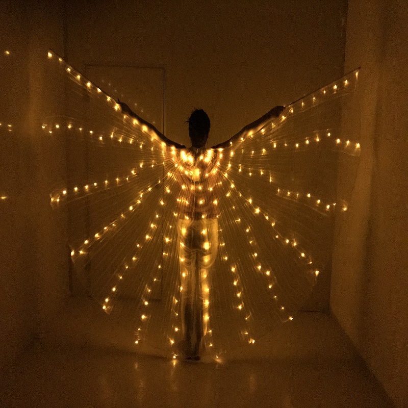 Jual Kostum Cosplay Si. Ying Lampu Led Pemancar Cahaya Besar Sayap ...