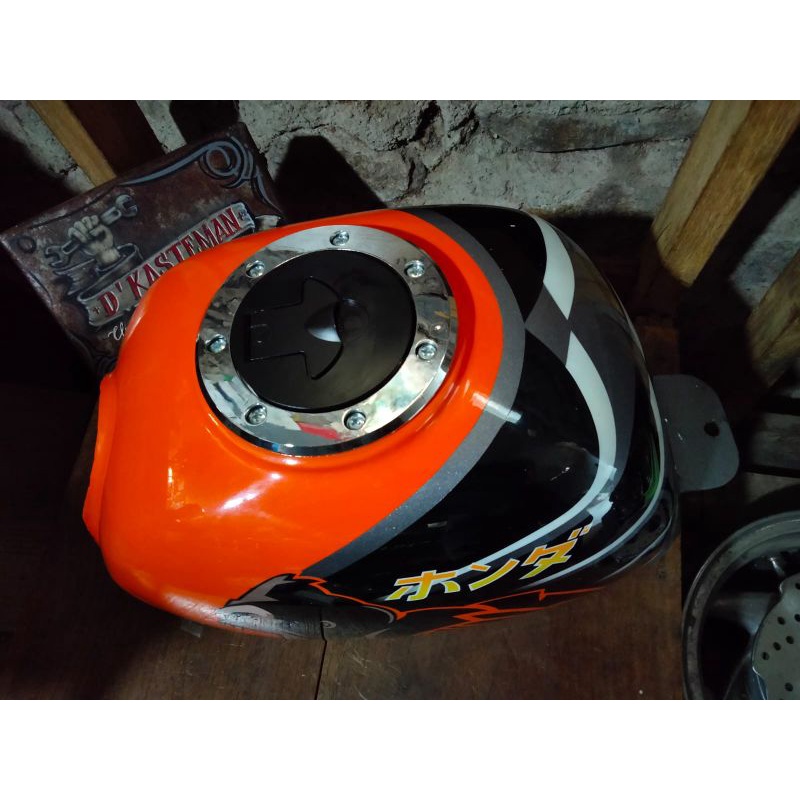 Jual tangki model Honda monkey 125 airbrush custom paint | Shopee Indonesia