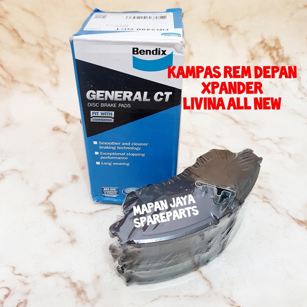 Jual BENDIX BRAKE PAD - KAMPAS REM DEPAN ALL NEW LIVINA / XPANDER ...
