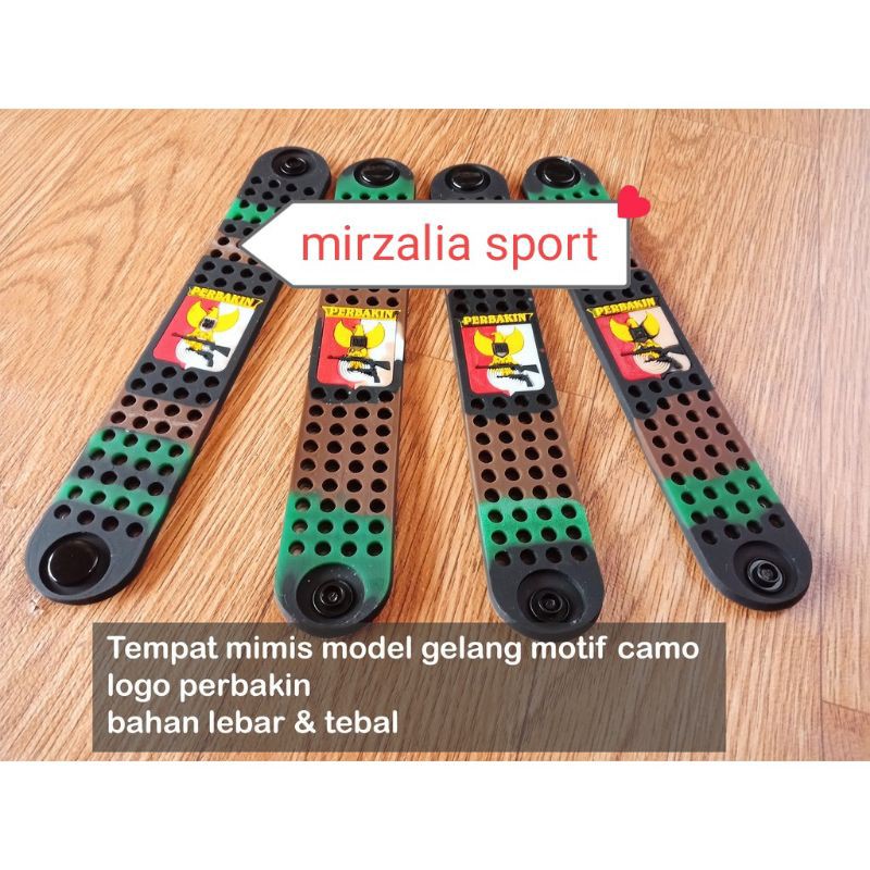 Jual Tempat kacang model gelang motif camo logo perbakin | Shopee Indonesia