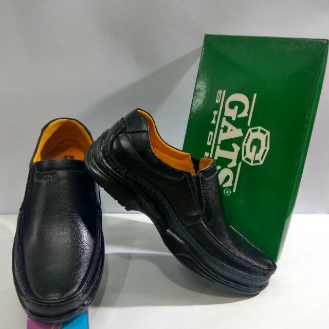 Jual Sepatu kulit pria Gats hitam dan coklat MP 2605/sepatu kerja ...