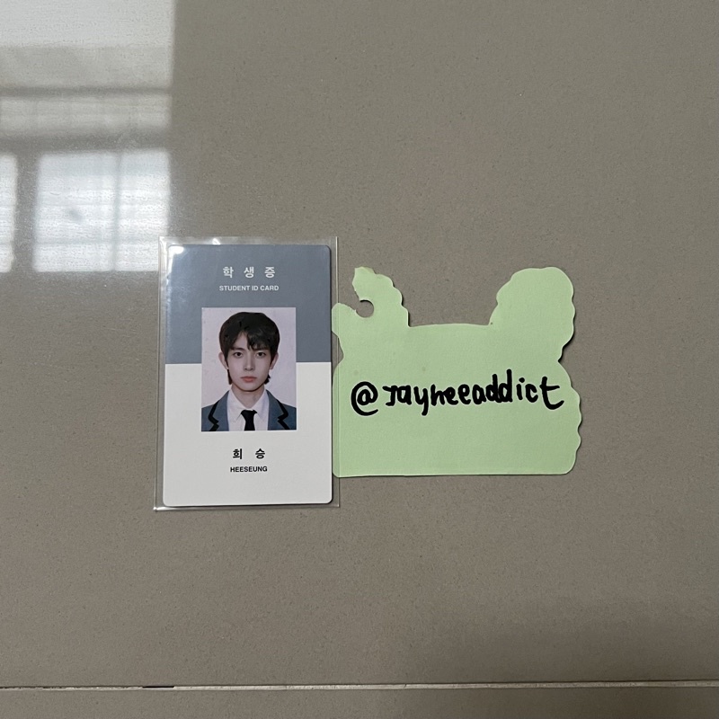 Jual Enhypen season greetings heeseung id card idc photocard sg ...