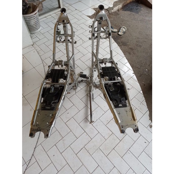 Jual Frame rangka sasis set Kawasaki KLX Dtracker trail 150 G BF SE ...