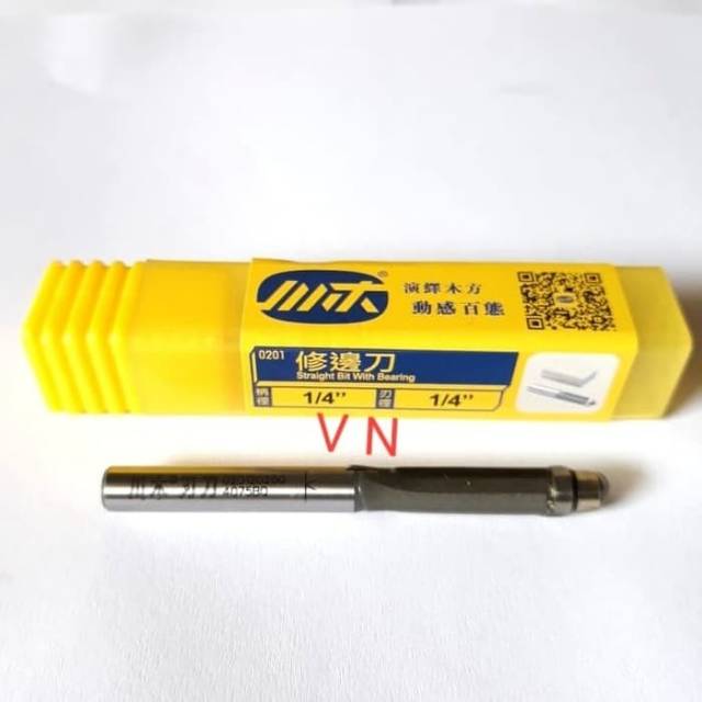 Jual Mata Router/Profil 6 mm Bearing/Roda 151-006/Flush Trim Bit CHUAN ...