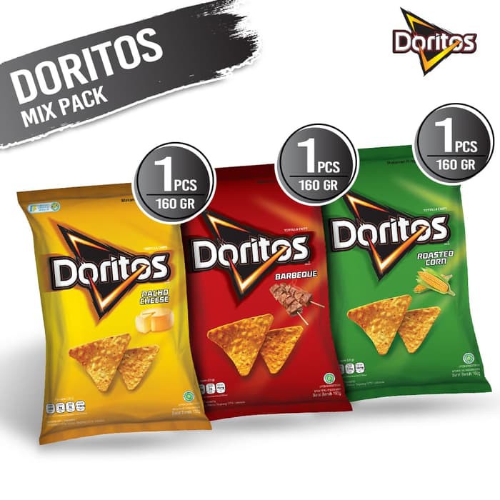 Jual Doritos Mix Pack 160 Gr | Shopee Indonesia