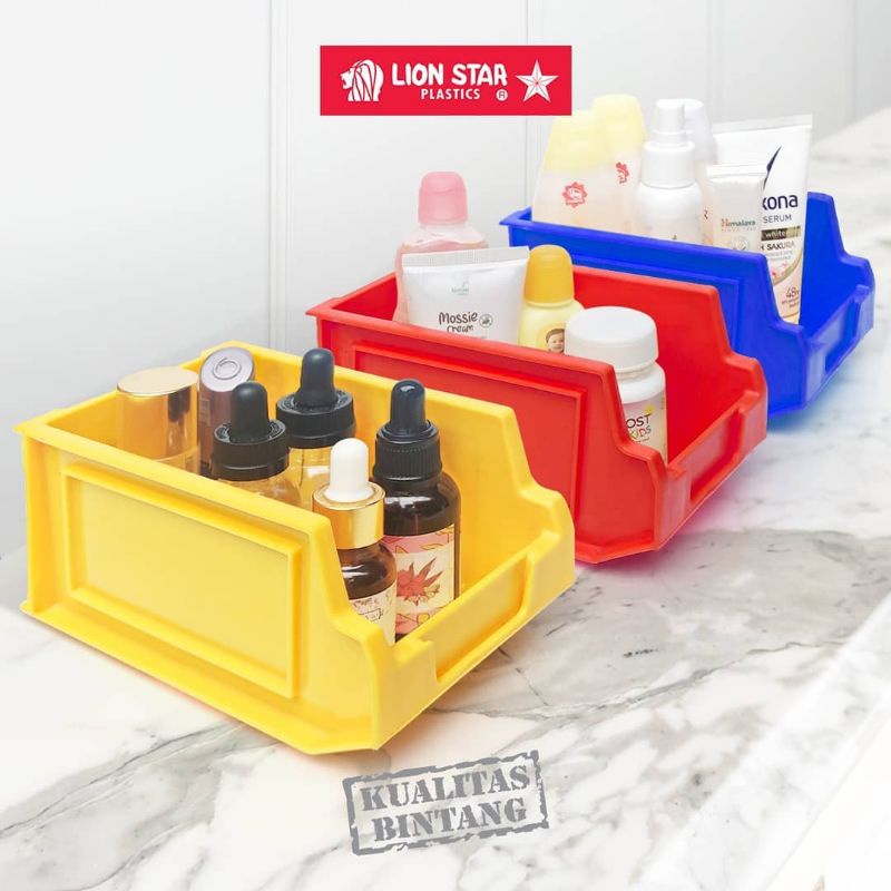 Jual [WARNA RANDOM/REQ] Lion Star Jolly Kotak Penyimpanan / Box No. 100 ...
