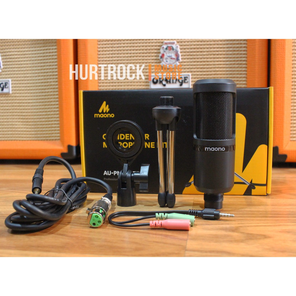 Jual MAONO AU-PM360TR Microphone Condenser Professional Vocal | Shopee Indonesia