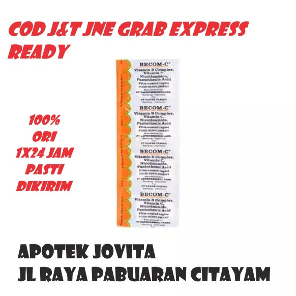 Jual BECOM-C MULTIVITAMIN | Shopee Indonesia