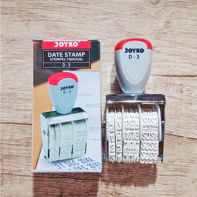 Jual (PS) DATE STAMP JOYKO D-3 / STAMPEL TANGGAL JOYKO D-3 / STAMPEL ...