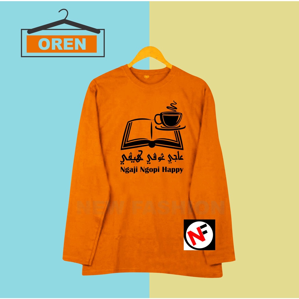 Jual KAOS SANTRI NGAJI NGOPI HAPPY GOLD KAOS TULISAN ARAN KAOS MUSLIM ... Jual KAOS SANTRI NGAJI NGOPI HAPPY GOLD KAOS TULISAN ARAN KAOS MUSLIM ...