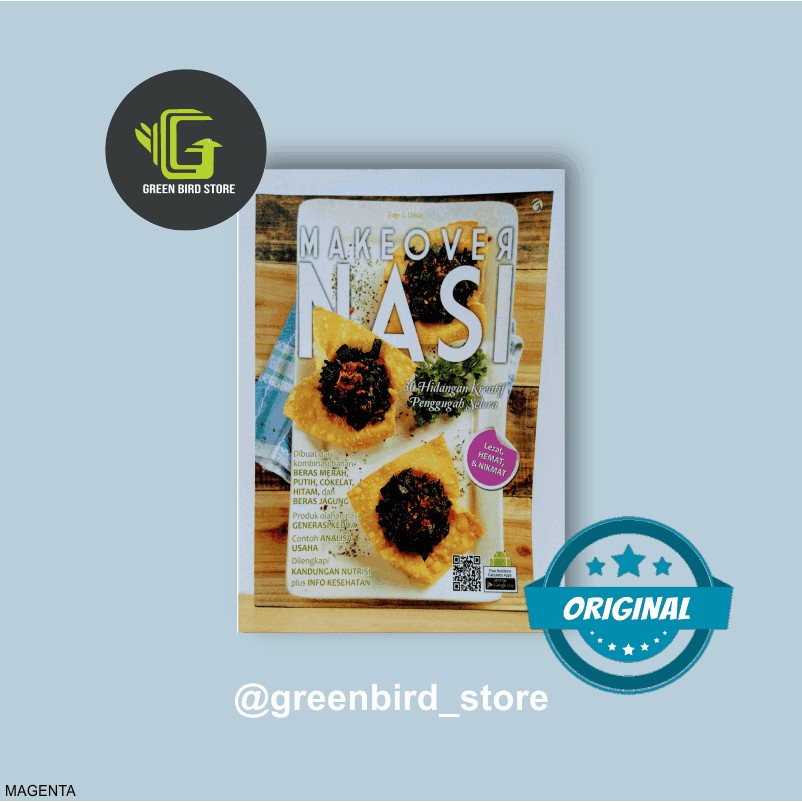 Jual Buku Memasak : MAKE OVER NASI - Magenta | Shopee Indonesia