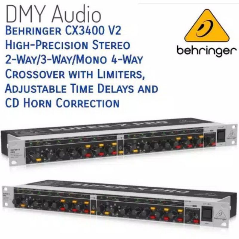 Jual Crossover Super-X Pro Behringer CX-3400 V2 Original TERLARIS ...