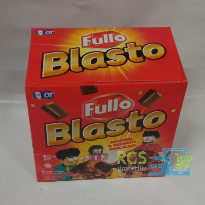 Jual Fullo Blasto Wafer Caramel Coklat | Shopee Indonesia