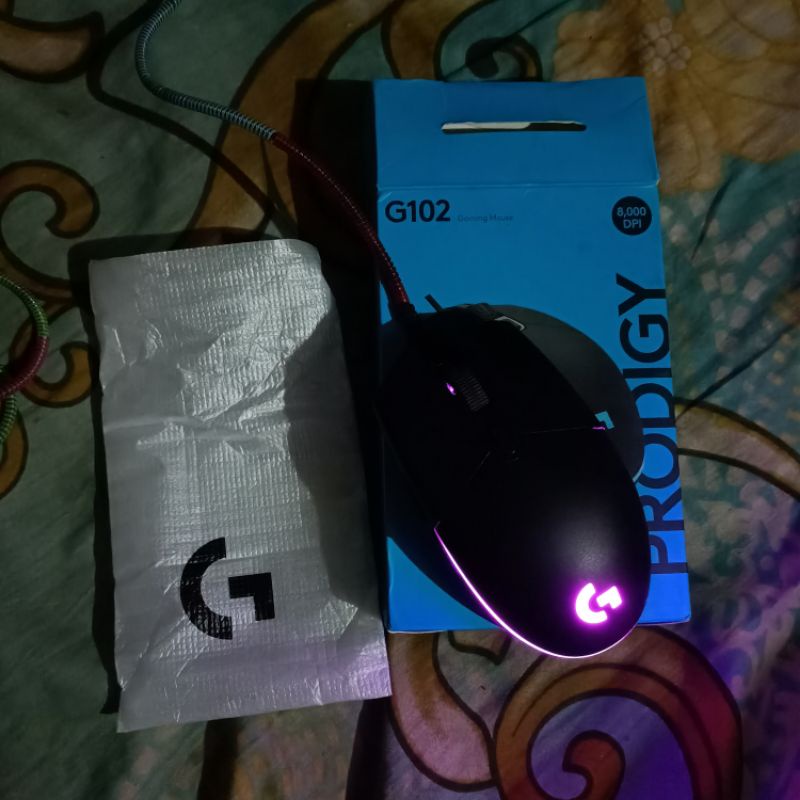 Jual Mouse Gaming Logitech G102 Prodigy -Hitam | Shopee Indonesia