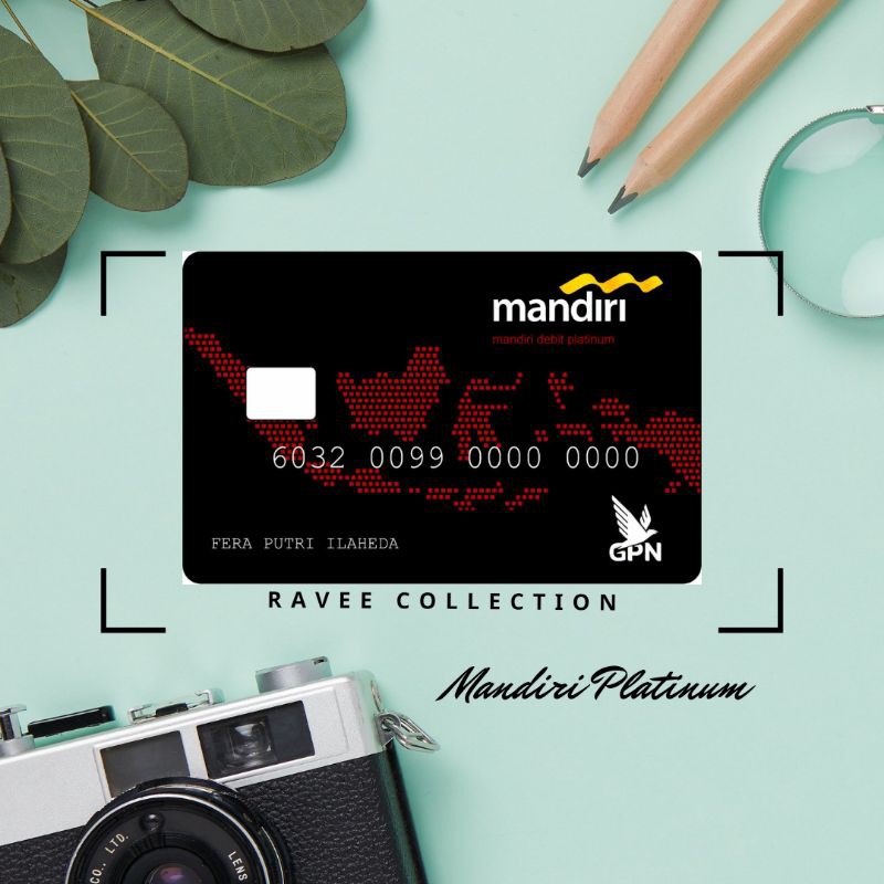 Jual Stiker ATM / Skin Guard ATM Mandiri Platinum Beli 3 Gratis 1 ...