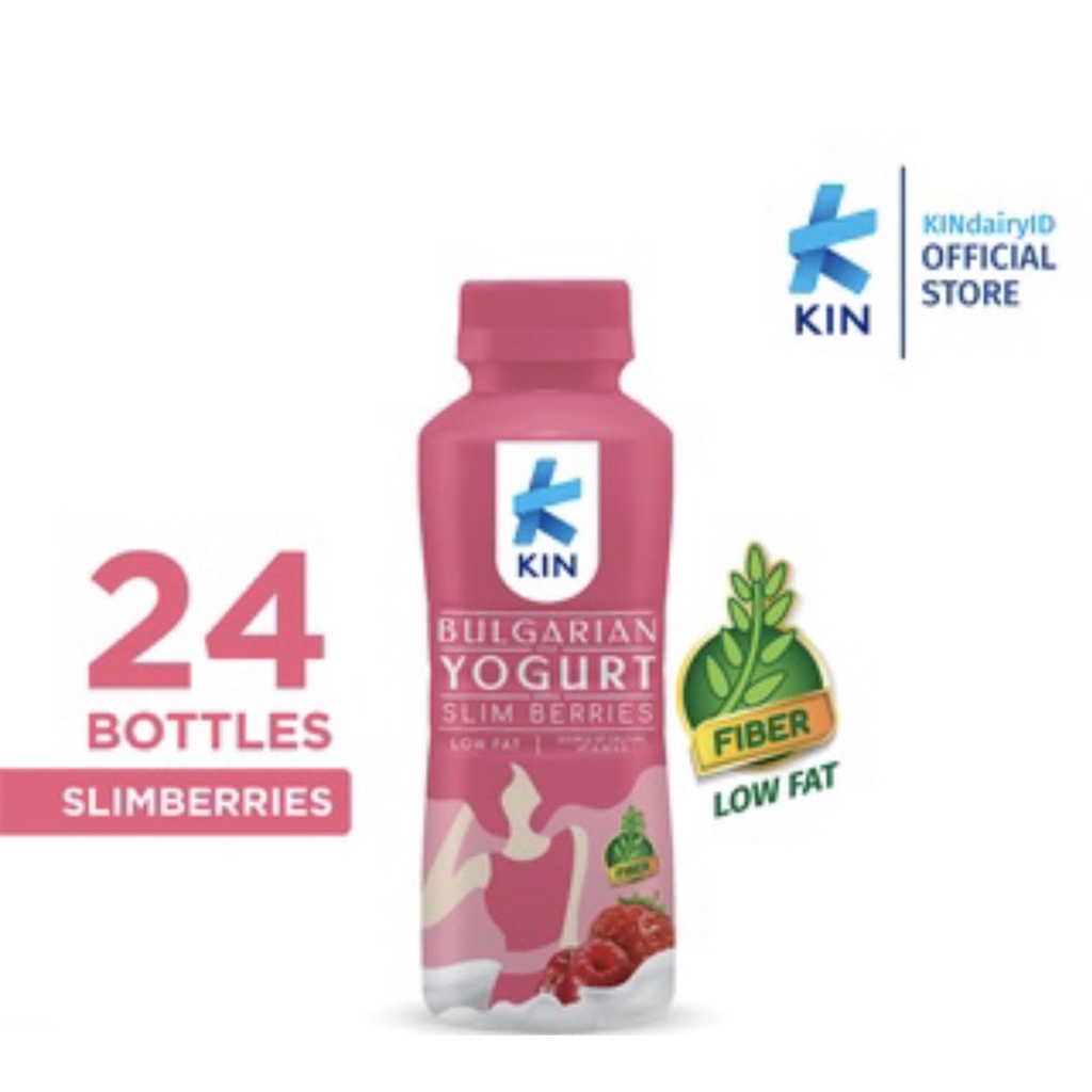 Jual Kin Yoghurt 200ml x 24 Botol | Shopee Indonesia