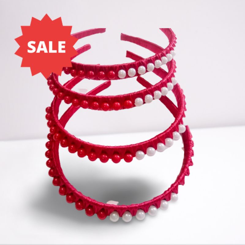 Jual bando merah putih bando kemerdekaan bando mutiara murah bando ...