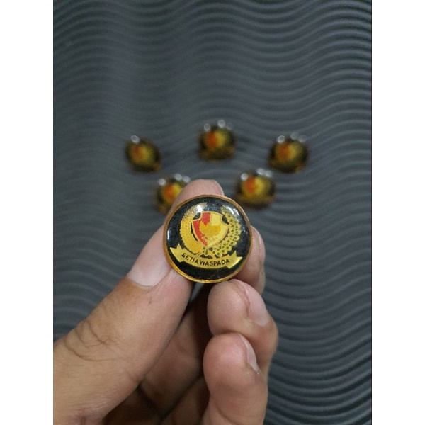 Jual pin kerah Paspampres Hitam | pin kerah | pin Paku | Shopee Indonesia