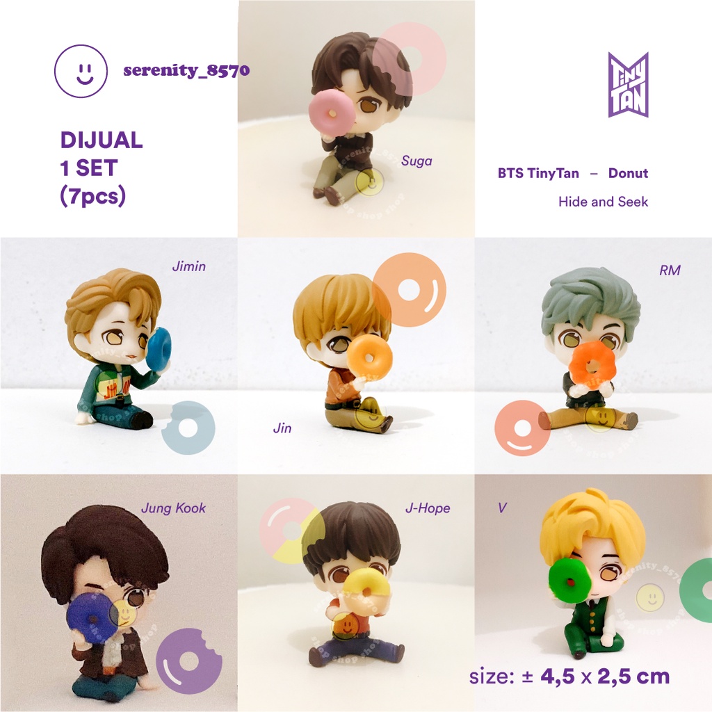 Jual Tiny Tan BTS Hide & Seek - TAKARA TOMY A.R.T.S Gashapon | Shopee Indonesia