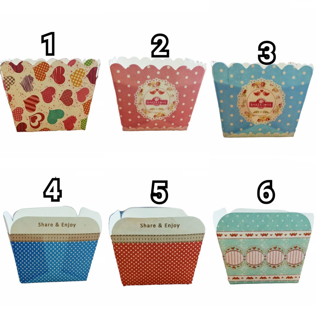 Jual Cetakan - Paper - Kertas - Papercup - Cup Cupcake / Muffin / Kue ...