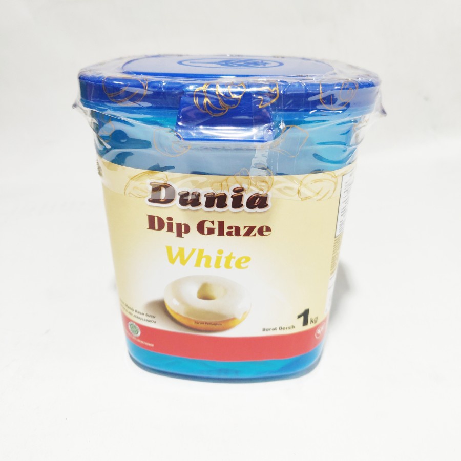 Jual Dunia Dip Glaze White 1Kg Rasa Susu | Shopee Indonesia