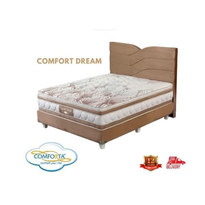 Jual New Best Seller 1 Satu Set Spring Bed Comforta Comfort Dream ...