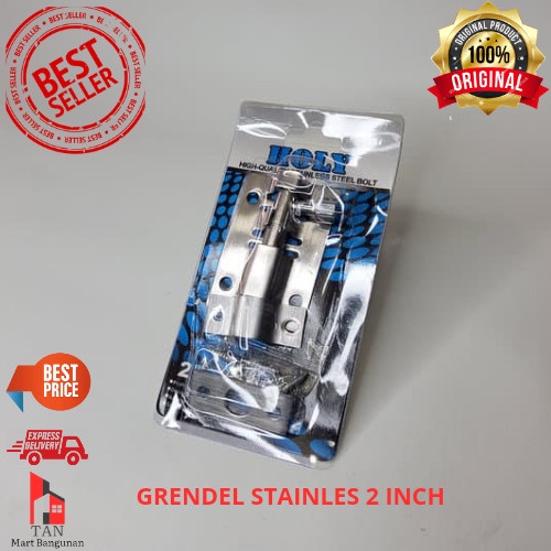 Jual Grendel Gerendel Stainless 2 3 4 6 inch Tebal Slot Pintu Jendela ...
