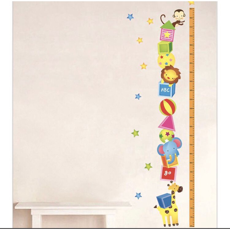 Jual STIKER DINDING ABC UKUR TINGGI BADAN | Shopee Indonesia