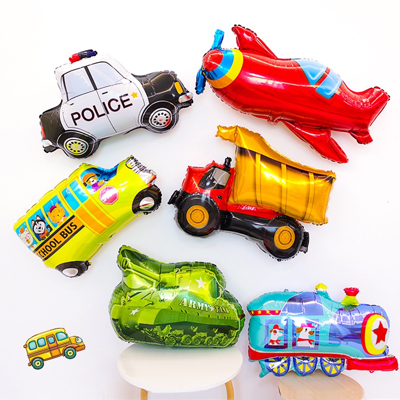 Jual Balon Foil Mini Car, Balon Transport, Balon Pesawat, Balon Mobil ...