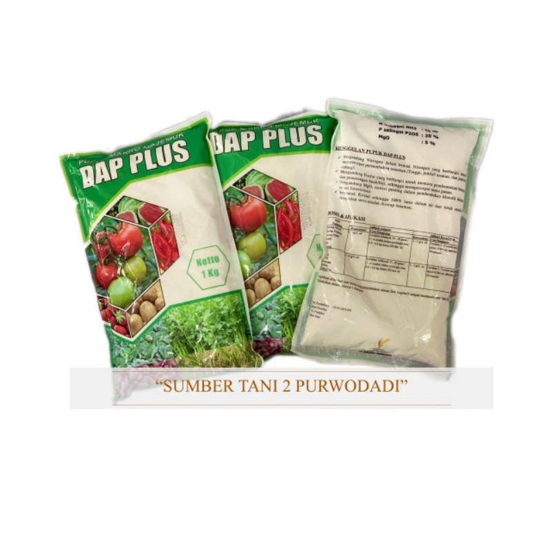 Jual PUPUK MAKRO MAJEMUK DAP PLUS 1KG | Shopee Indonesia