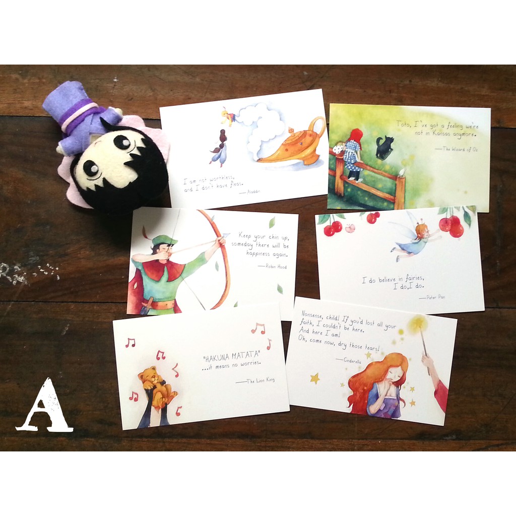 Jual Not Only Fairy Tale Postcard | Shopee Indonesia