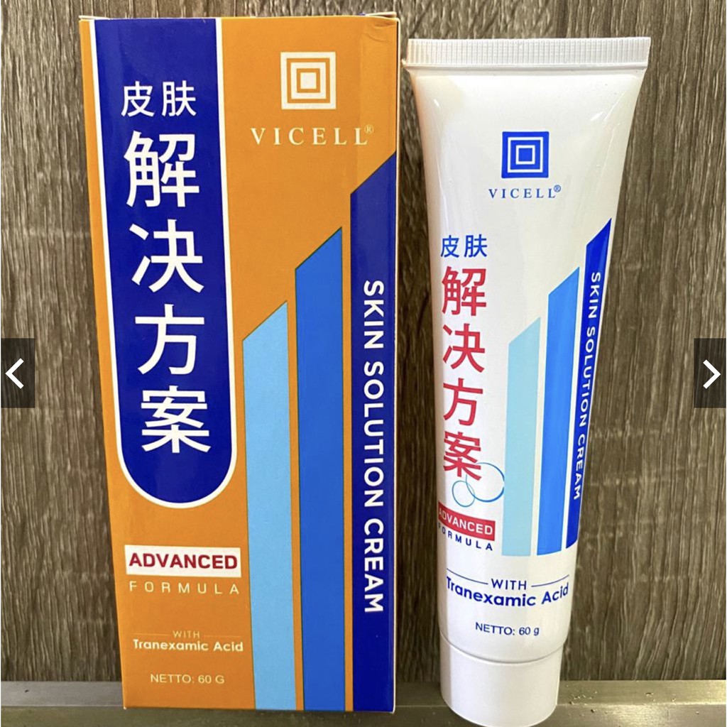 Jual Vicell Skin Solution Cream | Vicel Meili Cream | Menyamarkan bekas ...