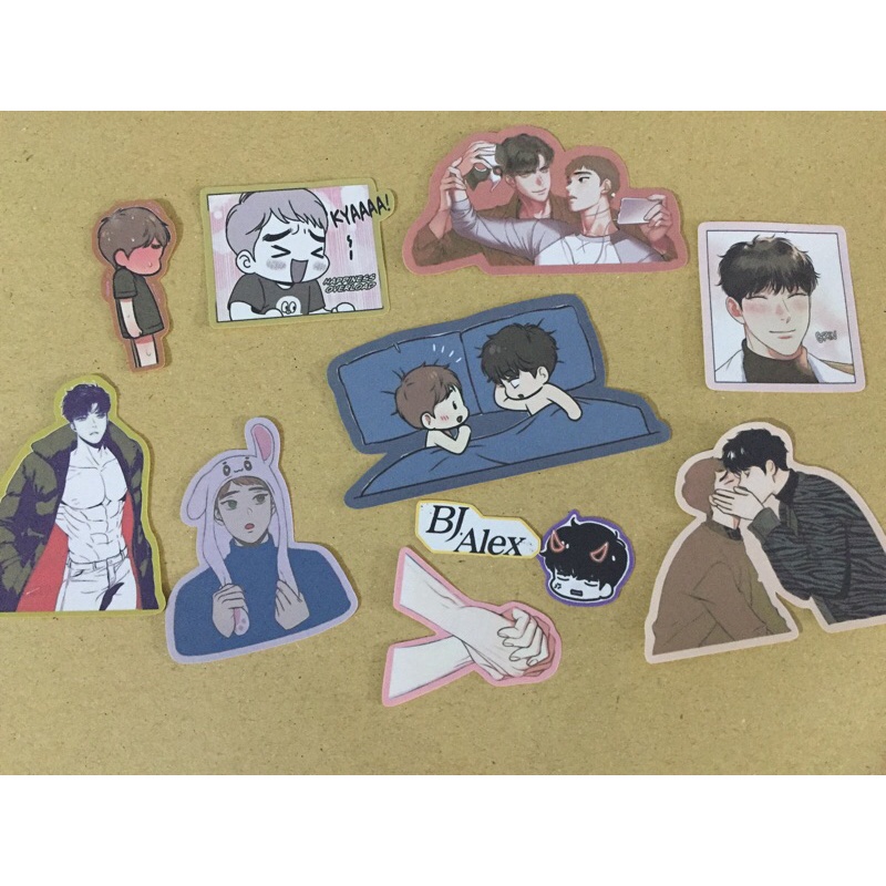 Jual STIKER MANHWA BL YAOI BJ ALEX 02 | Shopee Indonesia